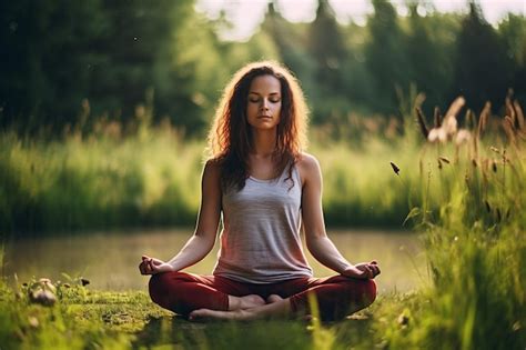 Portrait Of Young Fitness Woman Stretching Her Body Doing Yoga