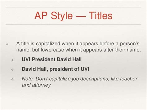 Grammer Ap Style