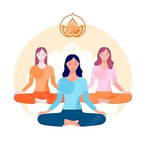 요가의 날 그림 캐릭터 건강 건강한 Png 일러스트 및 이미지 에 대한 무료 다운로드 Pngtree