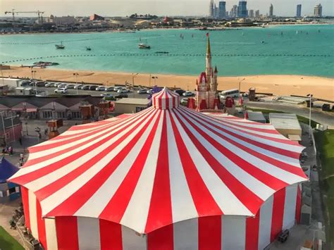 The Alluring Membrane Structure Circus In Magical Festival Village Yijin Tents Wedding Tents