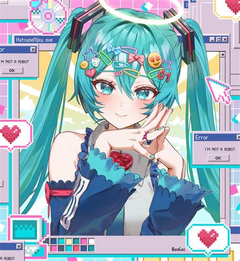 Hatsune Miku Vocaloid Drawn By Ay6as Danbooru