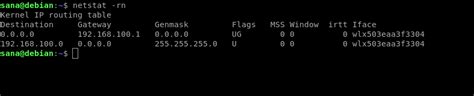 How To View The Network Routing Table In Debian 10 Vitux