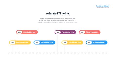 Timeline PPT Animation Template Free Download HiSlide Io