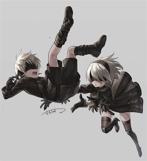 B And S Nier And More Drawn By Sacanahen Danbooru