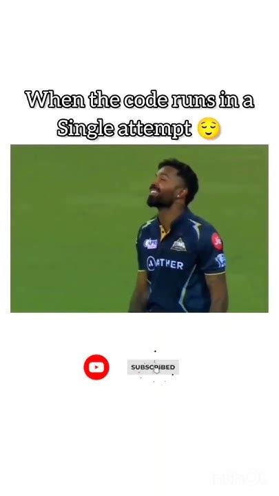 When Your Code Run In A First Attempt Coding Shorts Technology