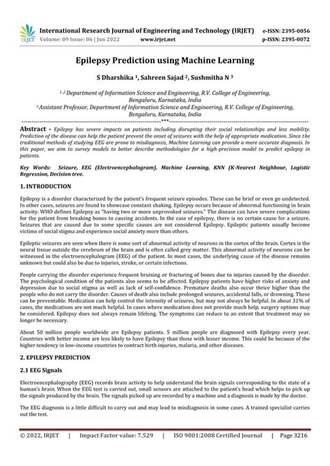 epilepsy prediction using machine learning pdf