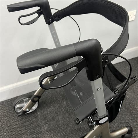Rehasense Space Lx Aluminium Rollator Lightweight Comfortable And