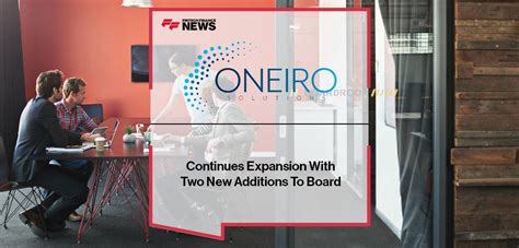 Oneiro Solutions Ff News Fintech Finance
