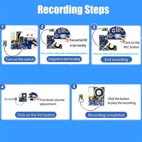 XLW Module 16MB Push Button Activated Sound Module India Ubuy