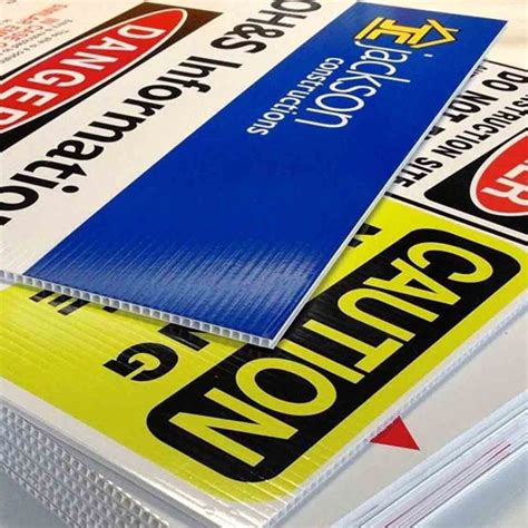 Correx Board Printed Excite Display