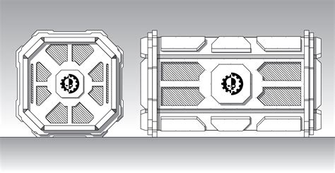 laser cut terrain project first draft of a container design c c