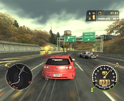 Need For Speed Most Wanted GameCube The King Of Grabs