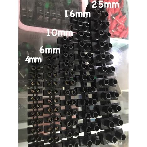 Jual Terminal Krustin 10mm Terminal Blok Krustin 10mm Xls 10a Shopee Indonesia