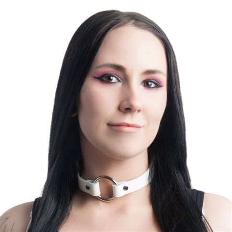Dskink Captive O Ring Collar Leather Adult Bondage Bdsm Etsy