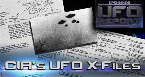 Cias Ufo X Files Open Minds Ufo Report Openmindstv