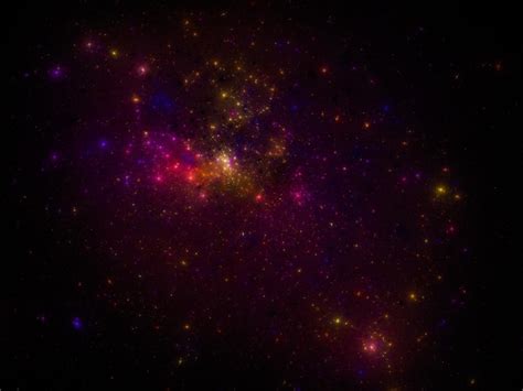 Starry Outer Space Background Texture Premium Photo