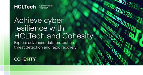 Hcltech On Linkedin Cyberresilience Dataprotection Ransomwaredefense Cohesity