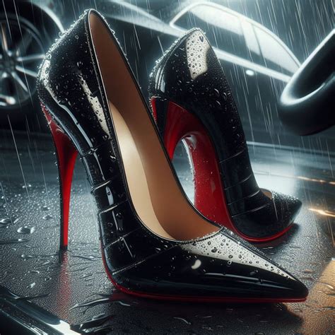 Shiny Wet Heels By Picknikker On Deviantart