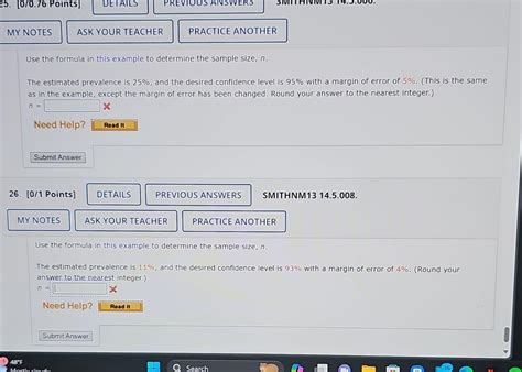 Solved Use The Formula In This Example To Determine The Chegg