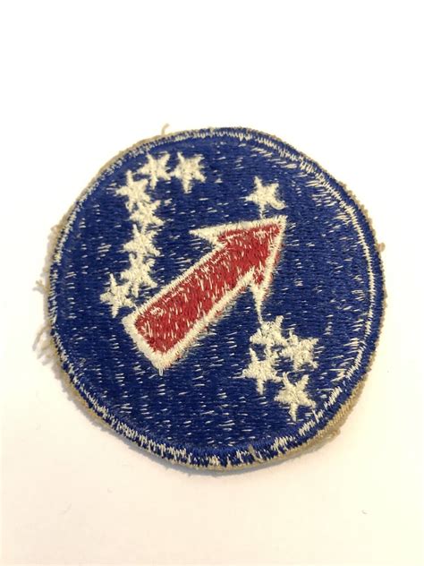 Vintage Wwii Us Army Pacific Command Usarpac Shoulder Patch Insignia