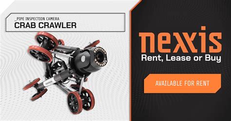 Crab Crawler Pipe Inspection Camera Cam Crawler Nexxis
