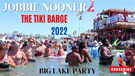 This Lake Party Is Insane Jobbie Nooner Michigan Youtube