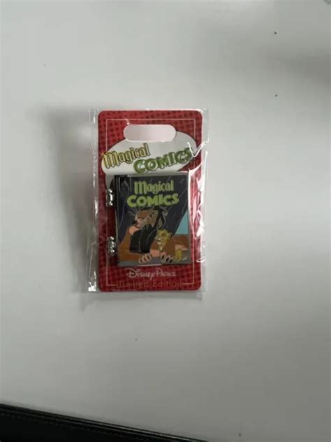 DISNEY PARKS MAGICAL Comics Series Scar Simba The Lion King Le Hinged