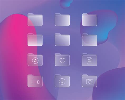 Desktop Icons Folder Icons For Mac Desktop Folder Icons MacBook Folder Icons Windows Icons