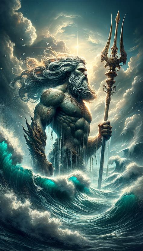 Poseidon In 2024 Greek Mythology Art Greek Mythology Gods Greek Gods