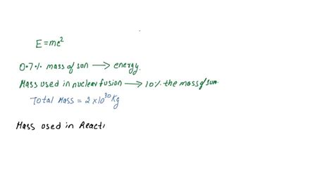 The Sun Produces Energy Via Nuclear Fusion At The Rate Of 4Ã—10 26 J S Based On The Proposed