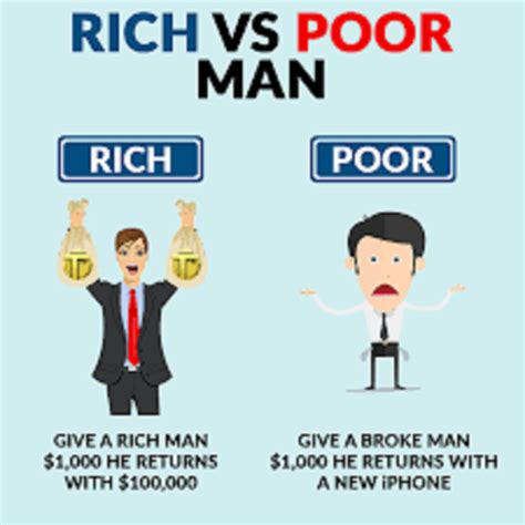 Rich Man Vs Poor Man