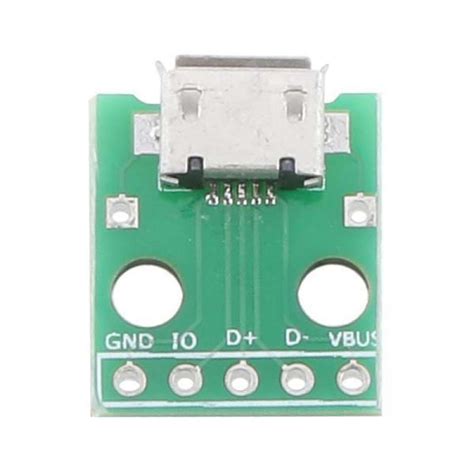 Jual 9xMICRO USB To DIP Adapter 5pin Female Connector B Type PCB Converter 9 Pcs Di Seller