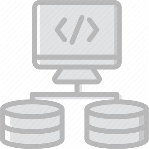 Code Coding Database Development Programming Upload Icon