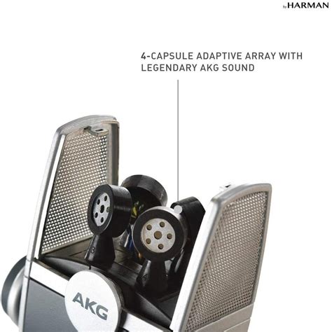 AKG C44 Lyra Ultra-HD Multimode USB Condenser Microphone - KAOS Music ...