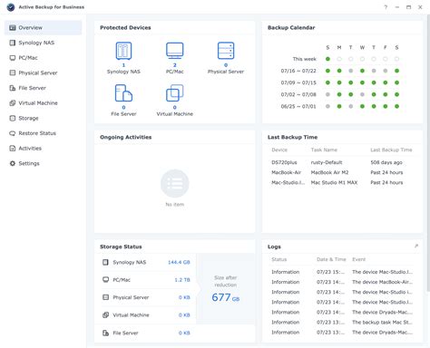 VMware Synology Part Use Active Backup For Business To Backup