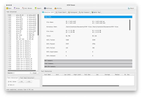 Github Noonchenstdf Viewer A Free Gui Tool To Visualize Stdf