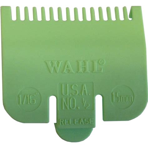 Wahl Professional 0 5 Grade Comb Attachment Green Dennis Williams
