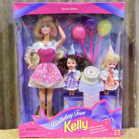 Barbie Birthday Fun Kelly Tset Special Edition W Barbie