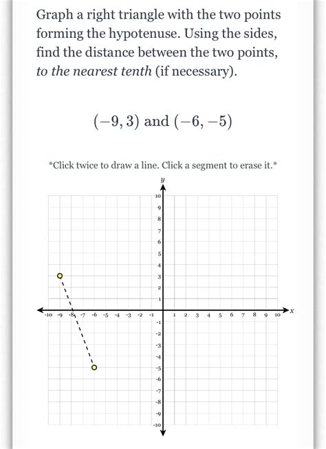 answered graph a right triangle with the two… bartleby
