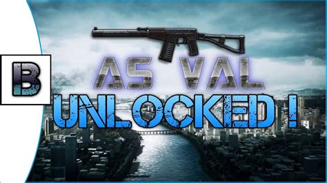 Battlefield 4 As Val Unlocked How To Unlock It On Pc Youtube