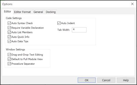 introduction to vba editor in excel goskills