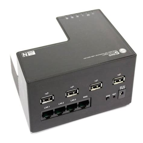 WIFI Router And 4 Port USB Server IEEE 802 11 B G N Cablematic