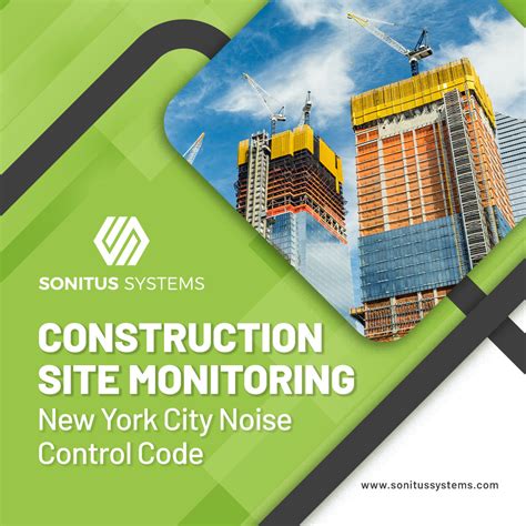 Construction Site Monitoring Nyc Sonitus Systems Insights