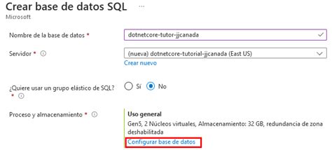 Tutorial Aplicación Web Aspnet Con Base De Datos Sql En Azure