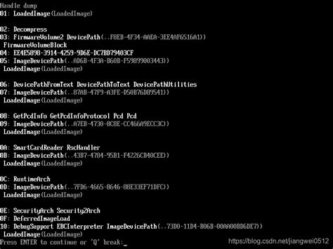 【uefi实战】protocol和handle的简单调试handleprotocolargs参数错误2 Csdn博客 【uefi实战】protocol和handle的简单调试handleprotocolargs参数错误2 Csdn博客