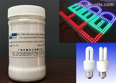 Less Volume Addition Silicone Light Diffusing Agent Ks 150 High