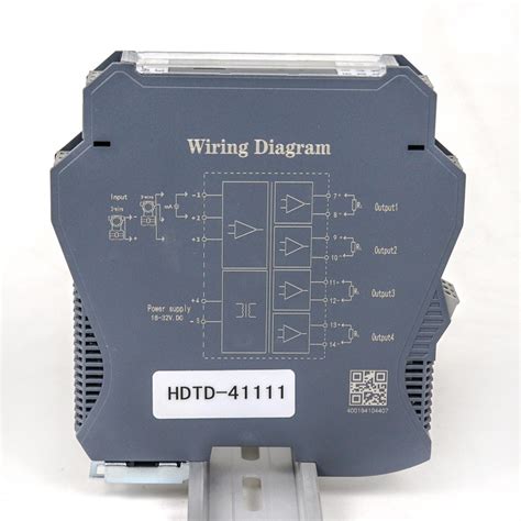 1 In 2 Out Signal Converter 0 10v To 4 20ma Analog Input Signal