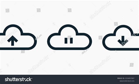 Update Button Icon Consist Upload Download Stock Vector Royalty Free 2216457907 Shutterstock