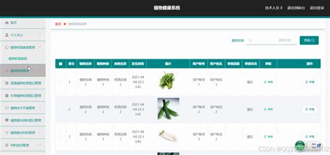 087java jsp ssm springboot植物健康系统植物疾病病例植物检查登记植物技术方案救治用料登记管理（源码 文档 运行视频
