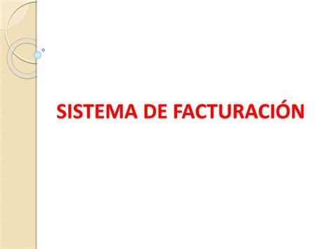SOLUTION Sistema De Facturaci N En Bolivia Studypool